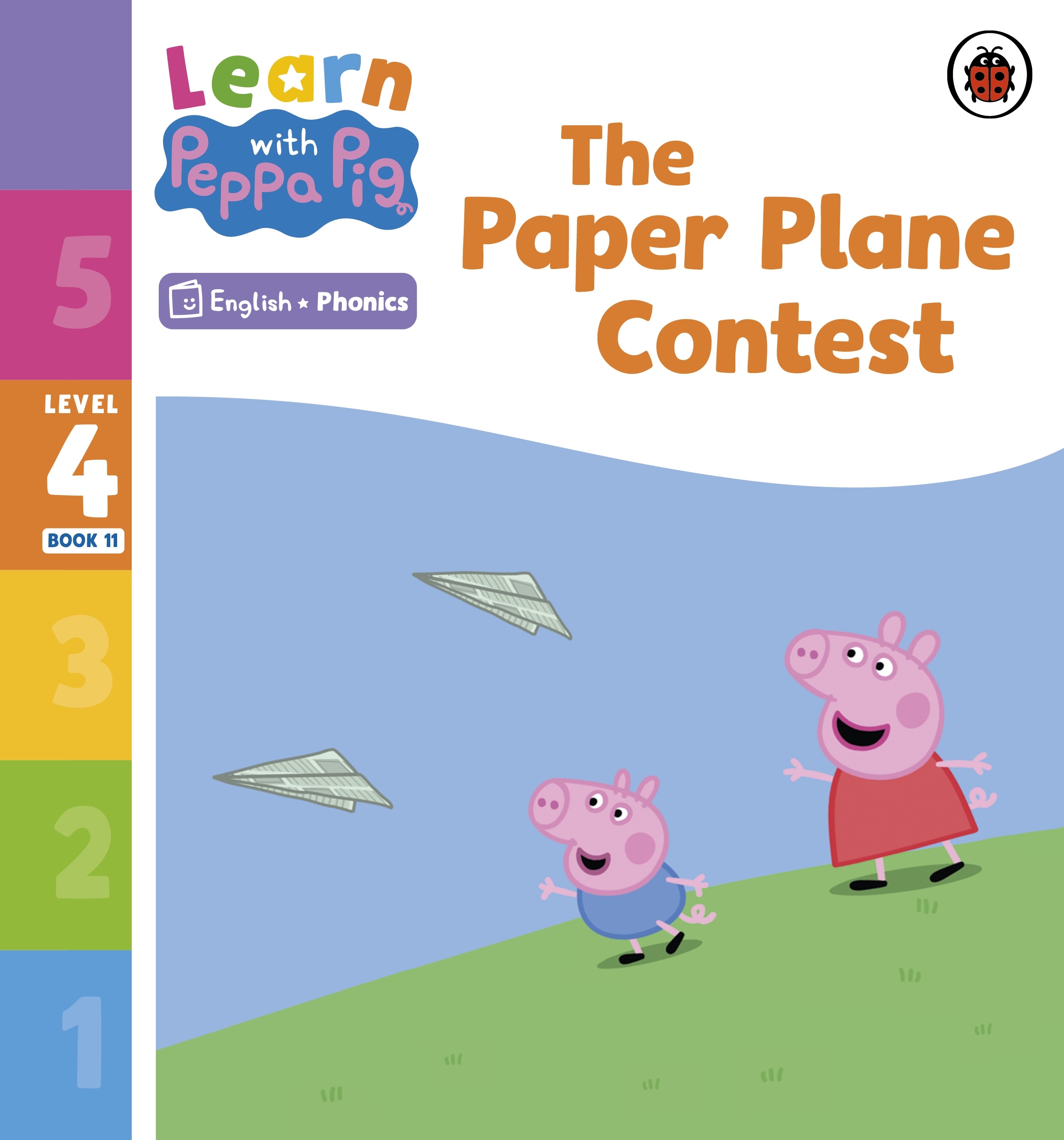 Learn with Peppa Phonics Level 4 Book 11 – The Paper Plane Contest ...