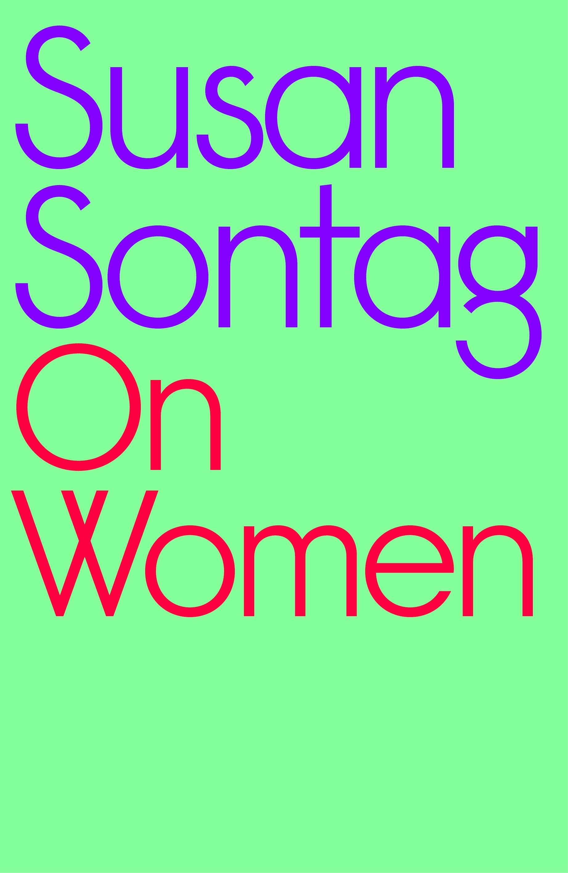 On Women by Susan Sontag - Penguin Books Australia On Women by Susan Sontag - Penguin Books Australia