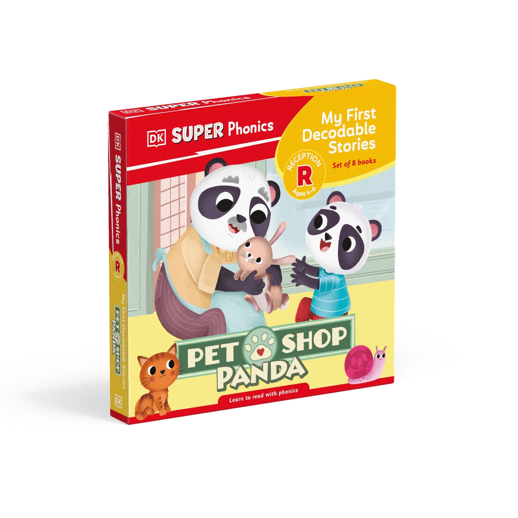 DK Super Phonics My First Decodable Stories Pet Shop Panda by DK ...