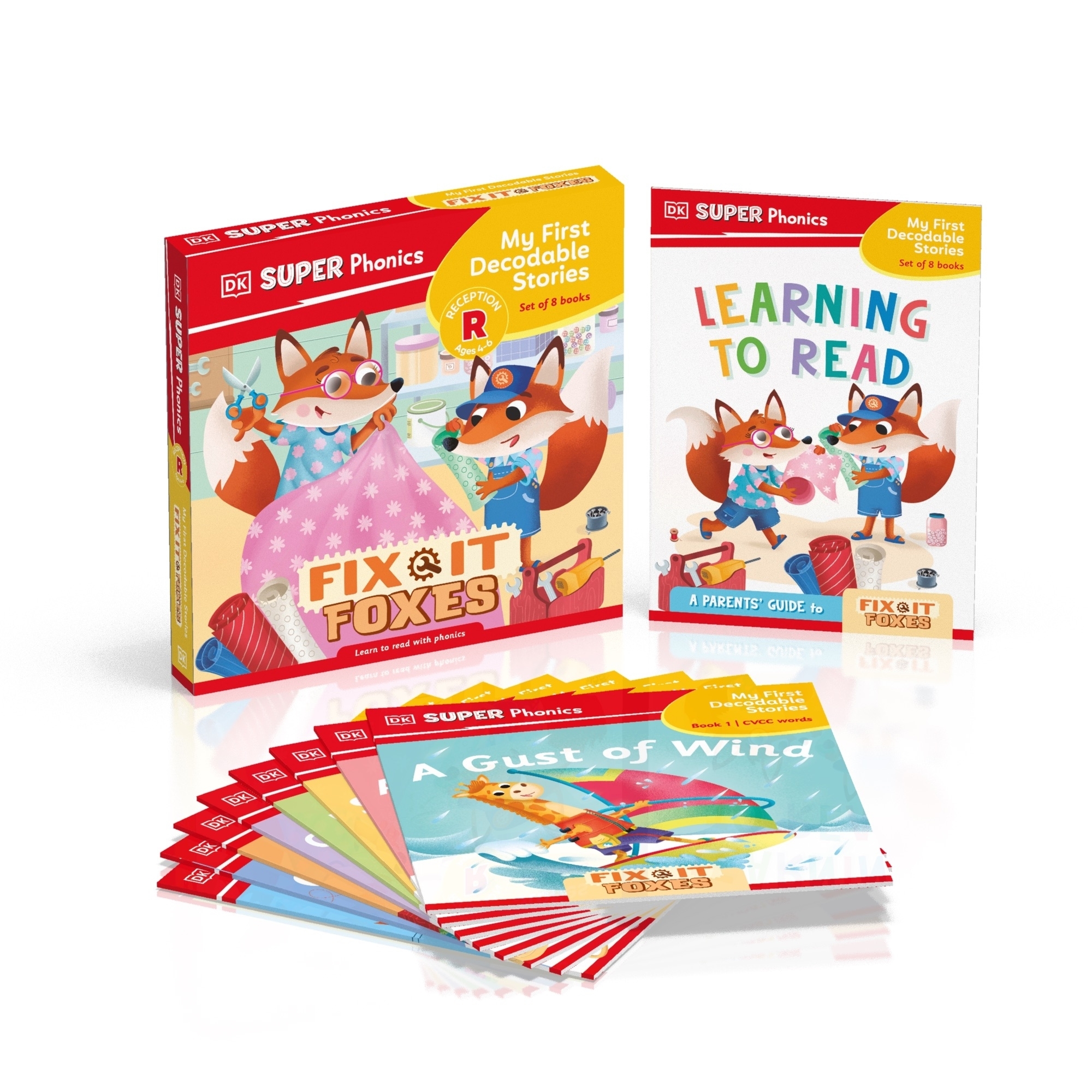 DK Super Phonics My First Decodable Stories Fix-It Foxes by DK ...