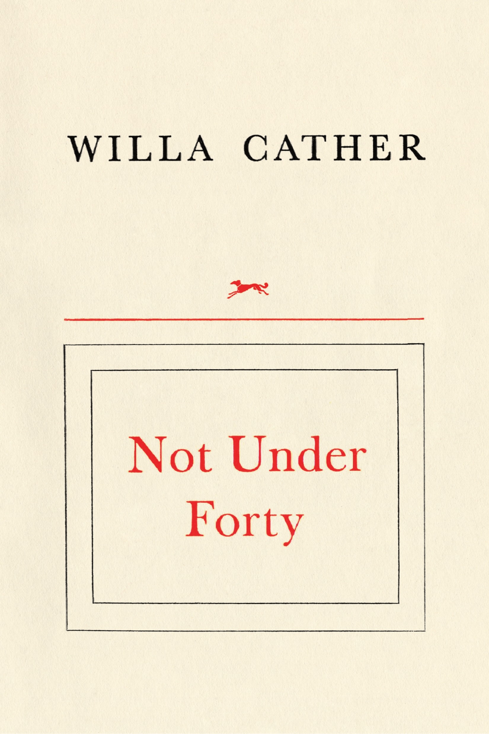 Not Under Forty - Penguin Books Australia