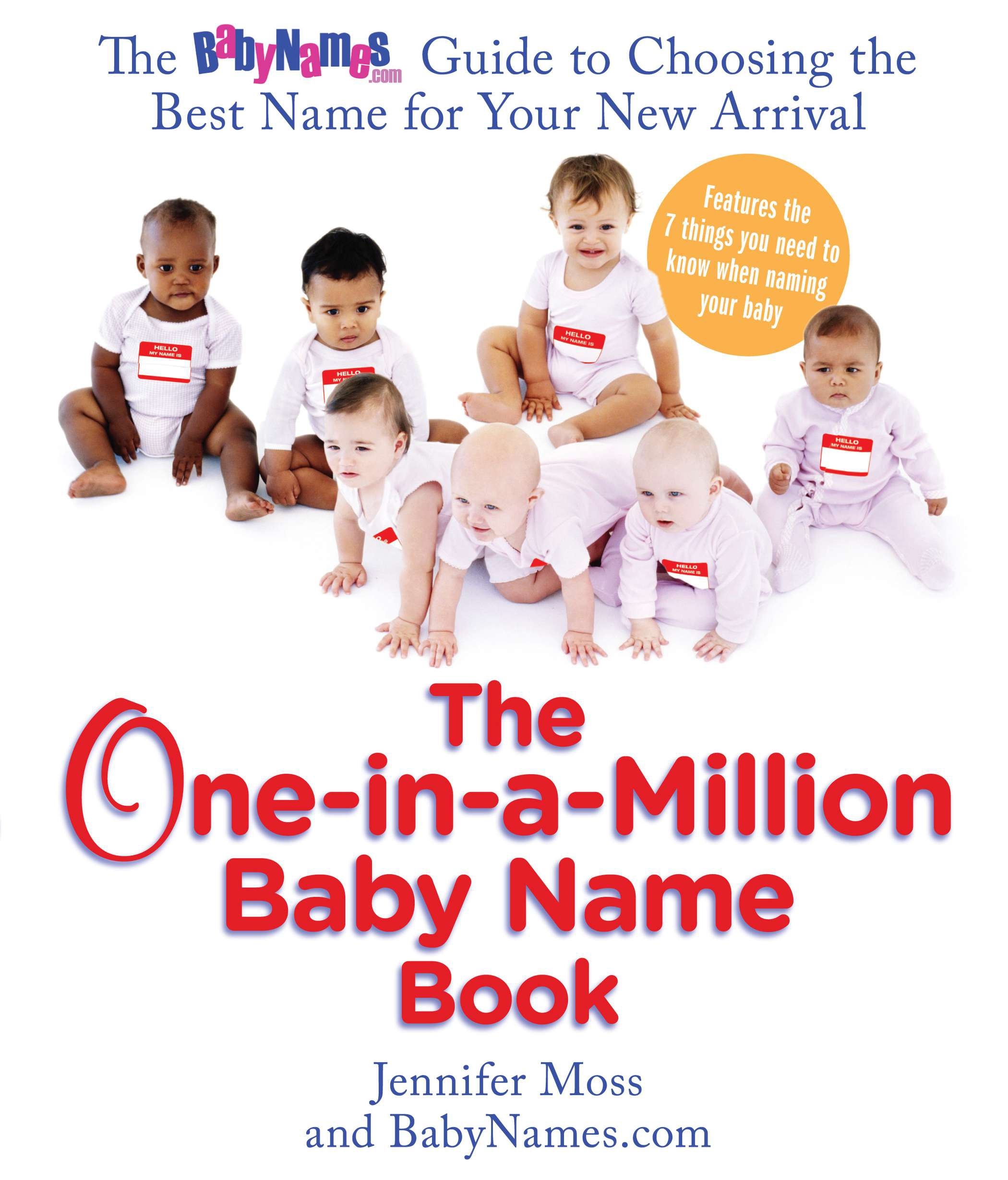 The One-in-a-Million Baby Name Book by Jennifer Moss - Penguin Books ...