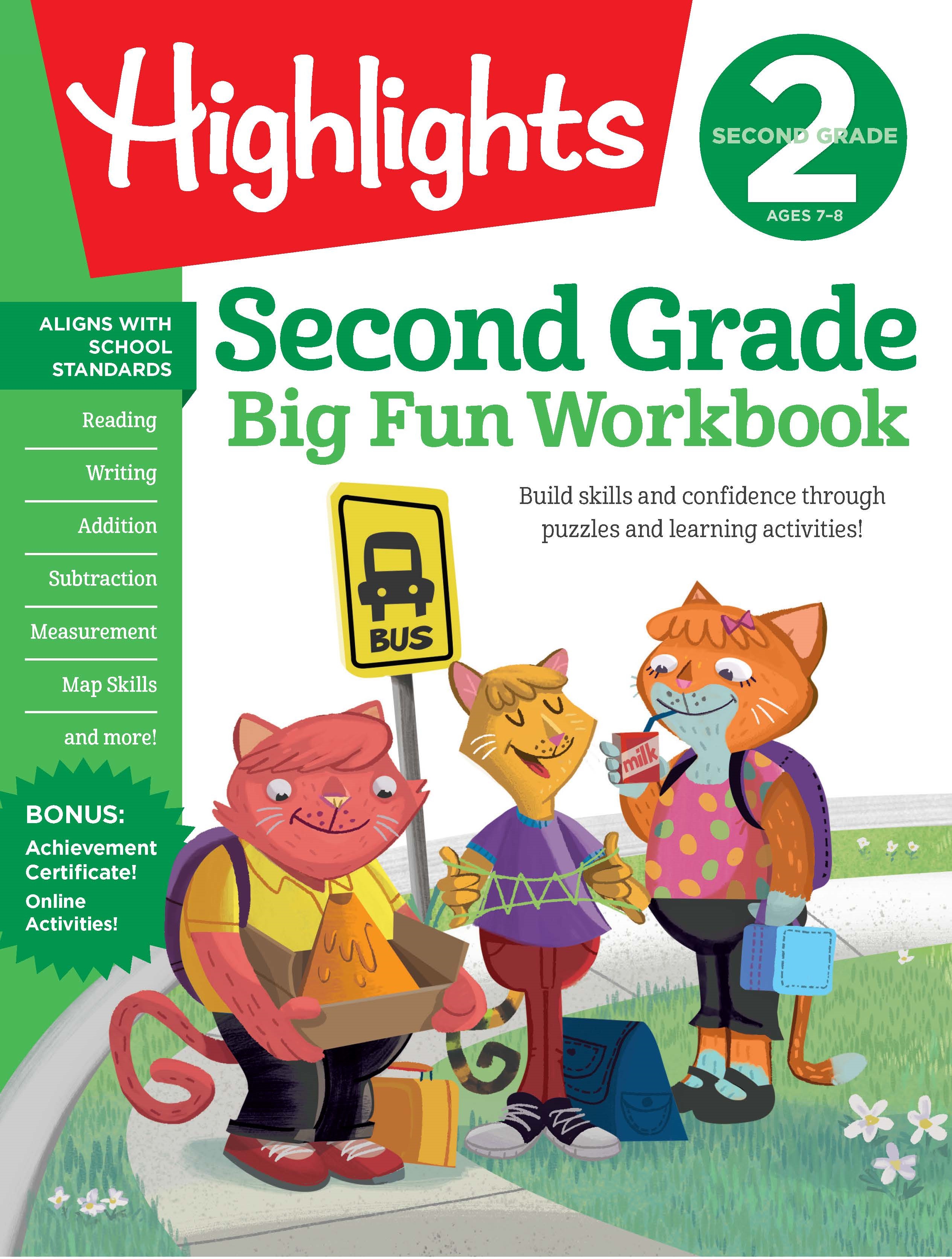 The Big Fun Second Grade Workbook By HIGHLIGHTS Penguin Books Australia