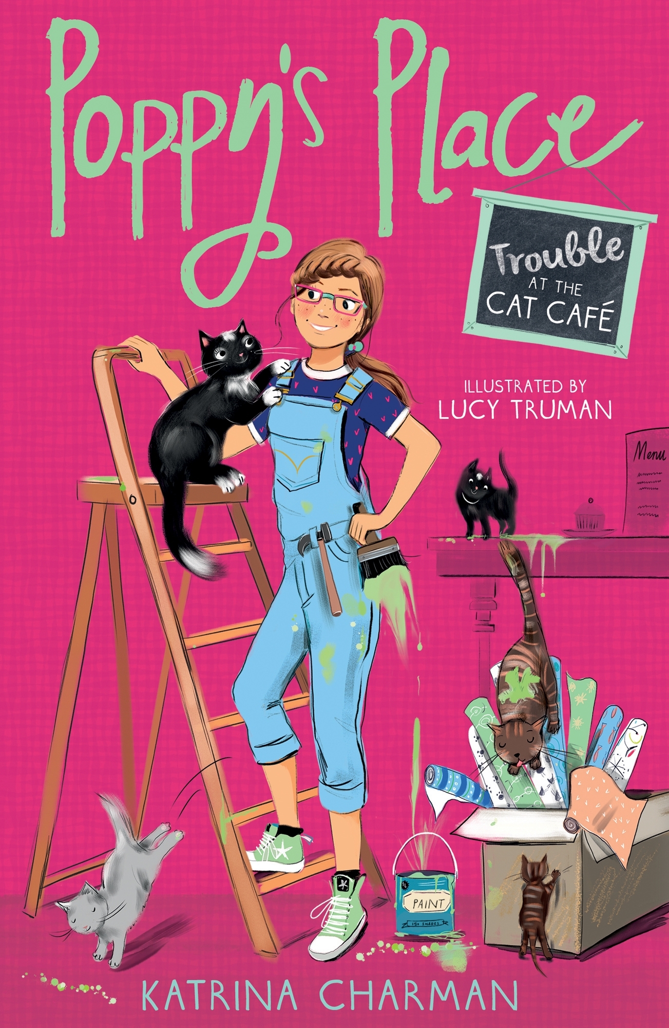 Trouble at the Cat Café by Katrina Charman - Penguin Books Australia